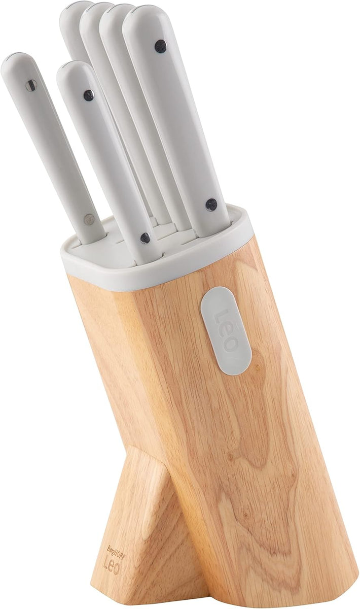 BERGHOFF 7-pc Knife Block Set Glints Spirit 3950342 – MAGNET SHOP